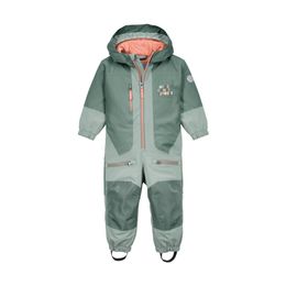 Overall "FIOS 21 MNS ONPC", M&auml;dchen, Gr. 98/104, Normalgr&ouml;&szlig;en, grasgr&uuml;n, Obermaterial: 100% Polyester.Futter: 100% Polyester, FIRST INSTINCT BY Killtec, Overalls Overall, Wind- und wasserdichter Overall mit reflektierenden Elementen