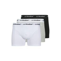 Jack & Jones Jack & Jones Retro Short / Pant Soho in Grau / schwarz / wei&szlig; | Gr.: XL