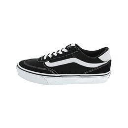 Vans Brooklyn LS Suede/Canvas Sneaker Schwarz | Gr.: 44,5