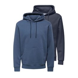 Only & Sons ONLY & SONS Sweatshirt / Hoodie Ceres in Blau / dunkelblau | Gr.: S