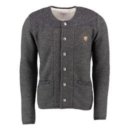 OS-Trachten Strickjacke Scava in anthrazit | Gr.: 60
