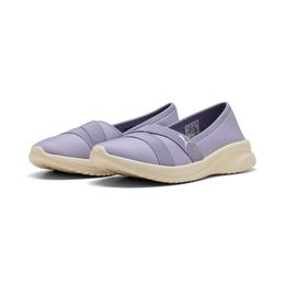 Sneaker Puma "ADELINA 2", Damen, Gr. 39, lila luster, Puma wei&szlig;, Textil, Schuhe Sneaker, mit minimalistischer Silhouette, flexibles Obermaterial aus Textil