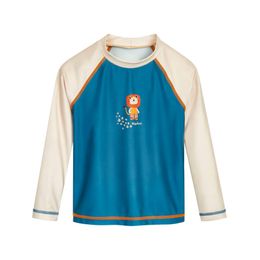 Playshoes UV-Schutz Shirt 1/1-Arm Dschungel in petrol | Gr.: 74-80