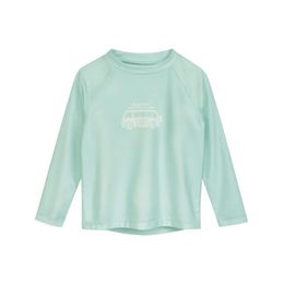 Playshoes UV-Schutz Bade-Shirt 1/1-Arm Surf-Bus in mint | Gr.: 74-80