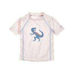 Playshoes UV-Schutz Shirt 1/2-Arm Dino in ecru | Gr.: 74-80