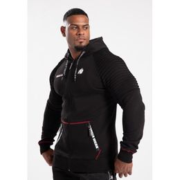 Gorilla Wear Georgia Zip-Up Hoodie - Schwarz | Gr.: M
