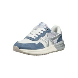 Mustang Sneaker in Hellblau/Silber | Gr.: 41