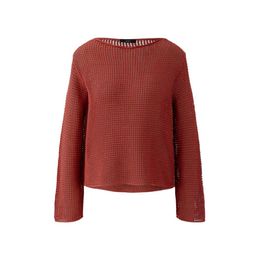 Oui Pullover in red pear | Gr.: 42