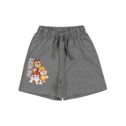 PAW PATROL Shorts kurze Hose Trainingshose Bermuda in grau | Gr.: 110-116
