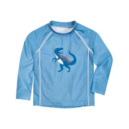 Playshoes UV-Schutz Shirt 1/1-Arm Dino in blau | Gr.: 74-80