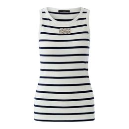 Oui Tank Top in offwhite blue | Gr.: 44