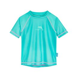 Playshoes UV-Schutz Shirt 1/2-Arm Batik in t&uuml;rkis | Gr.: 98-104