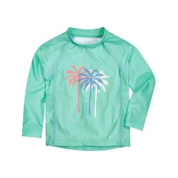 Playshoes UV-Schutz Shirt 1/1-Arm Palmen in mint | Gr.: 74-80