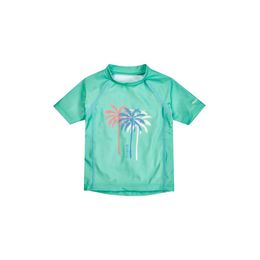 Playshoes UV-Schutz Shirt 1/2-Arm Palmen in mint | Gr.: 134-140