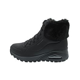 Skechers Uno Rugged-Fall Air Schn&uuml;rstiefel Schwarz | Gr.: 37