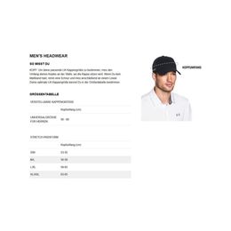 Under Armour Cap "M Iso-Chill Armourvent Str" in Schwarz | Gr.: L/XL