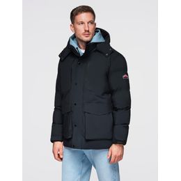 Ombre Outdoorjacket 'OM-JAHP-0306' Herren Gr&ouml;&szlig;e XL schwarz