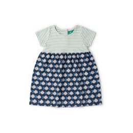 Little Green Radicals Easy Peasy Sommerkleid in Blau | Gr.: 12-18 MONATE