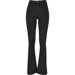 Urban Classics Bootcut Jeans in black stone washed | Gr.: 28