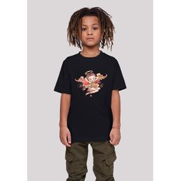 T-Shirt F4NT4STIC "Betty Boop Lil Angel Tattoo", M&auml;dchen, Gr. 110/116, schwarz, Obermaterial: 100% Baumwolle, regular fit, Rundhals, ohne B&uuml;ndchen, Shirts T-Shirt, Premium Qualit&auml;t