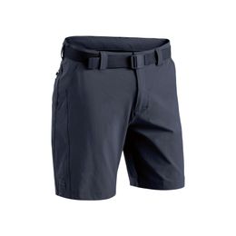 Funktionsshorts Maier Sports "Nil Short M", Herren, Gr. 56, Normalgr&ouml;&szlig;en, blau (dunkelblau), 90% Polyamid, 10% Elasthan, Hosen, Herren Shorts, kurze Wanderhose, Outdoorhose 4 Taschen, Regular Fit