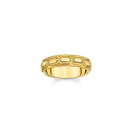 Thomas Sabo Ring Krokodilpanzer in gold | Gr.: 62