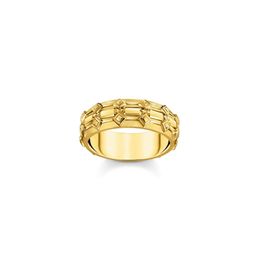 Thomas Sabo Ring Krokodilpanzer Breit in gold | Gr.: 54
