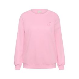 Kaffe Curve Sweatshirt 'KCmalody' female Pink size XL