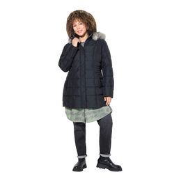 Ulla Popken Steppjacke in schwarz | Gr.: 46-48