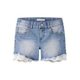 name it Shorts in Medium Blue Denim | Gr.: 134