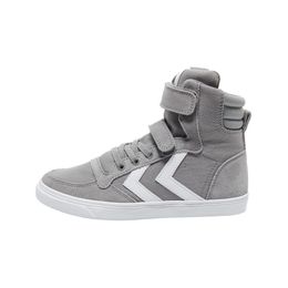 Hummel Klettverschluss Sneaker Slimmer Stadil Kinder in FROST GREY | Gr.: 34