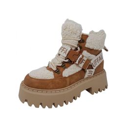 Buffalo Winterstiefel Aspen in Beige | Gr.: 37