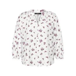 Zero Schlupfbluse mit Blumen in Cream/Pink | Gr.: 36