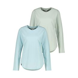 alife and kickin Langarmshirt LeabellaAK A in ice / fresh mint | Gr.: XS