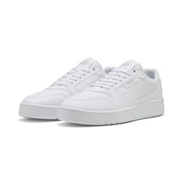 Sneaker Puma "COURT CLASSIC STREET", Damen, Gr. 47, wei&szlig; (Puma wei&szlig;, Puma wei&szlig;, cool light gray), Synthetik, Schuhe Sneaker, mit sportlichem Design, mit Schn&uuml;rverschluss