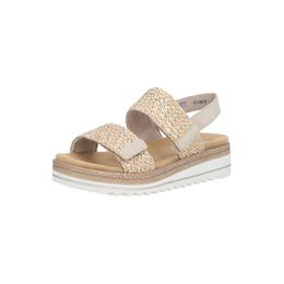 Remonte Espadrilles Sandalen in Gold | Gr.: 43