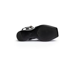 Lloyd Keilsandaletten in Schwarz | Gr.: 38