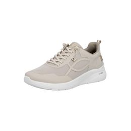 Rieker Sportliche Schn&uuml;rschuhe in Beige | Gr.: 42