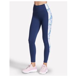 Skechers Sportleggings GOWALK SEASCAPE FLORAL FL HW LEGGING in purple/turquois | Gr.: L
