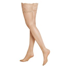 Kunert Halterloser 'Satin Look 20' Damen Gr&ouml;&szlig;e 41/43 beige