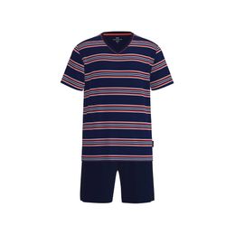 G&ouml;tzburg G&ouml;tzburg Pyjama in Blau/Rot | Gr.: L