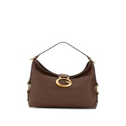 Guess Schultertasche 'Camden' Damen Gr&ouml;&szlig;e One Size braun