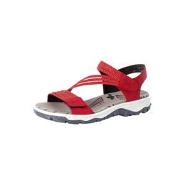 Rieker Komfort Sandalen in Rot | Gr.: 37