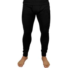 Normani Outdoor Sports Herren Thermo-Unterhose Koyuk in Schwarz | Gr.: XS