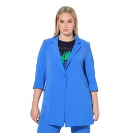 Ulla Popken Blazer in pfauenblau | Gr.: 46-48