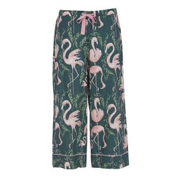Cyberjammies Pyjamahose 'Ivy' Damen Gr&ouml;&szlig;e 4XL gr&uuml;n / ros&eacute; Winterkleid