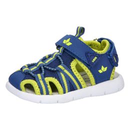 Sandale Lico "Sandale Nikita VS", M&auml;dchen, Gr. 28, blau, Synthetik, Schuhe Sandale