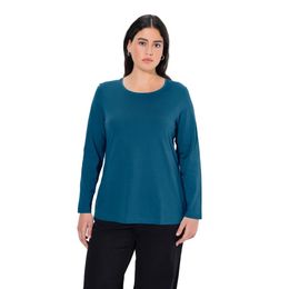 Ulla Popken Shirt in blaugr&uuml;n | Gr.: 46-48