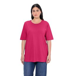 Ulla Popken Shirt in magentapink | Gr.: 58-60