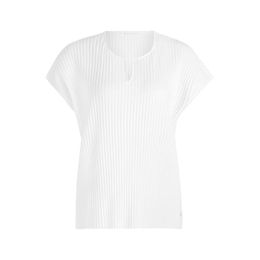BETTY & CO BETTY & CO Kurzarm-Shirt mit Plissee in Rohwei&szlig; | Gr.: M